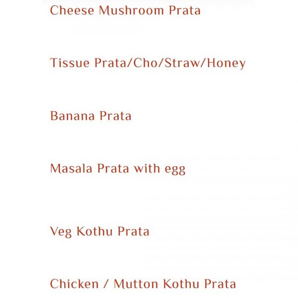 Menu – KNS Restaurant