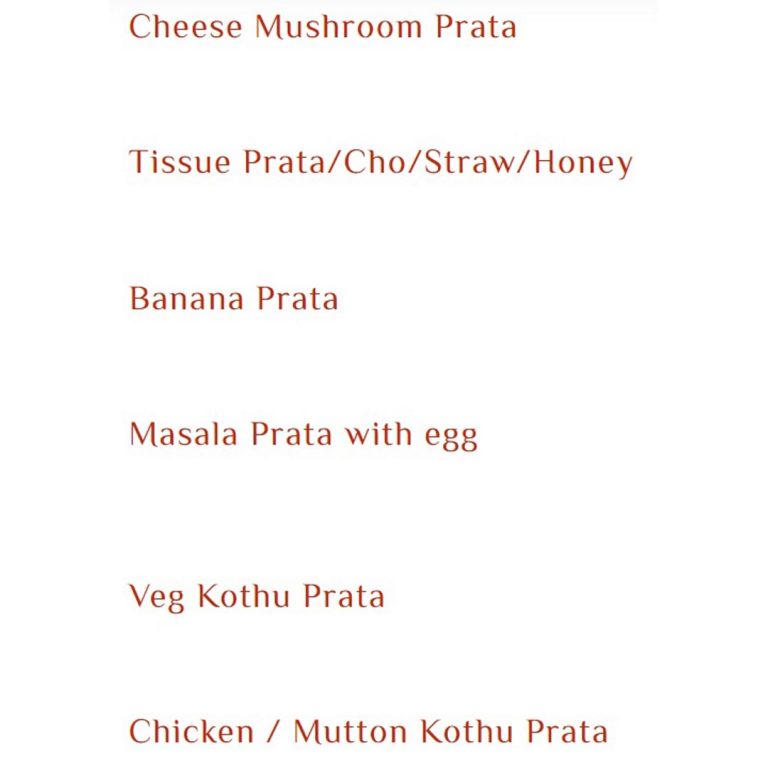 Menu – KNS Restaurant