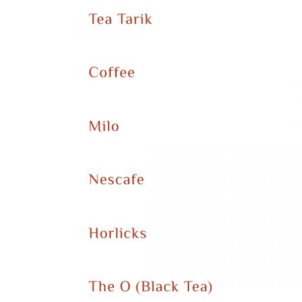 Menu – KNS Restaurant