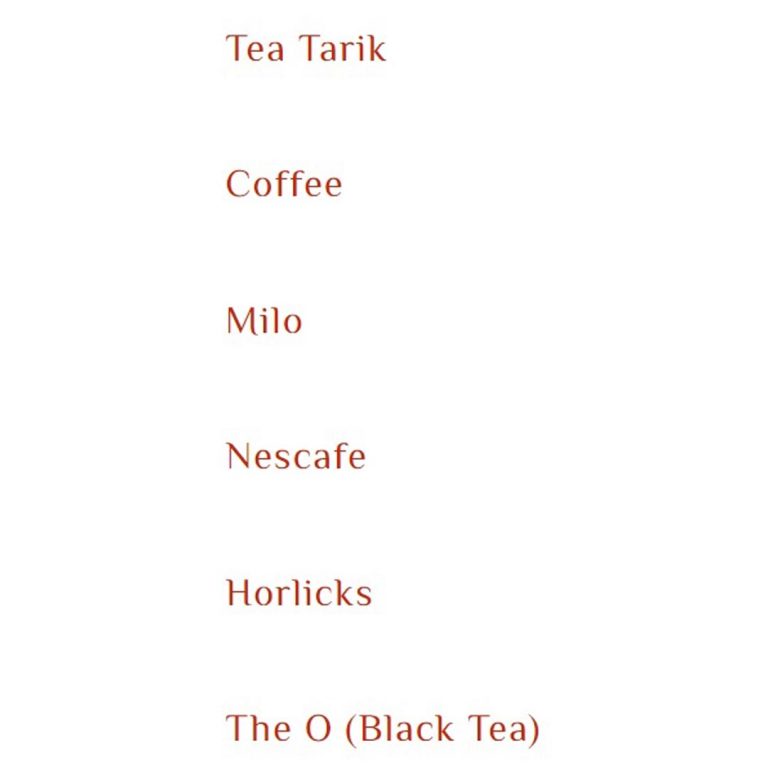 Menu – KNS Restaurant