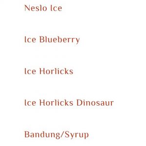 Menu – KNS Restaurant